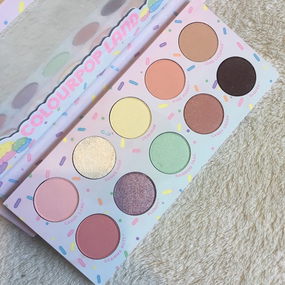 Colourpop | Makeup | Colourpop Candy Castle Candyland Eyeshadow Palette ...